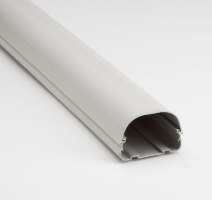 RectorSeal Fortress Lineset Covers 3.5" Duct 7.5' Length, White 92 ...