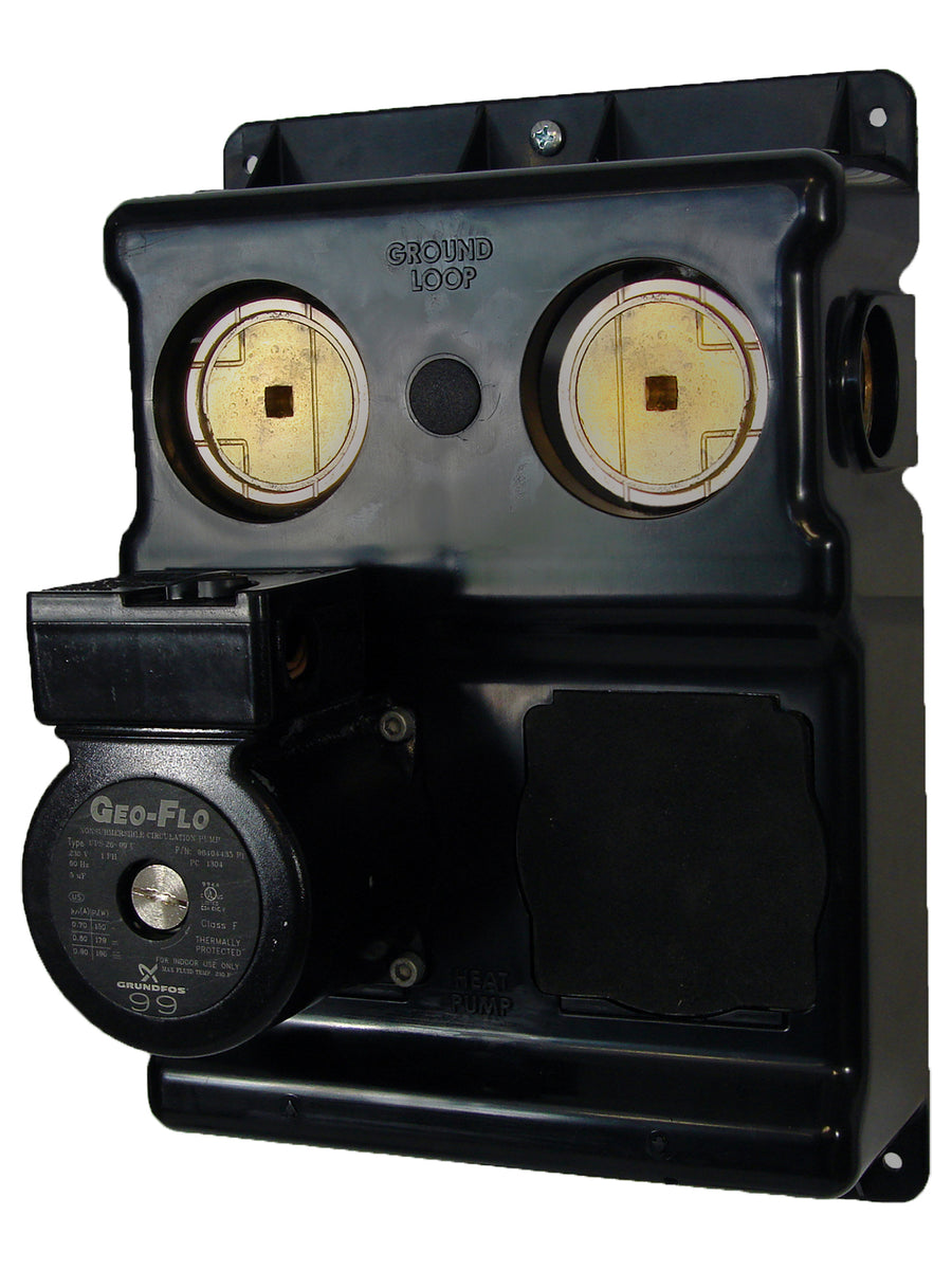 Geo-Flo, Single UP26-116 230v Grundfos Pump Pressurized Flow Center ...